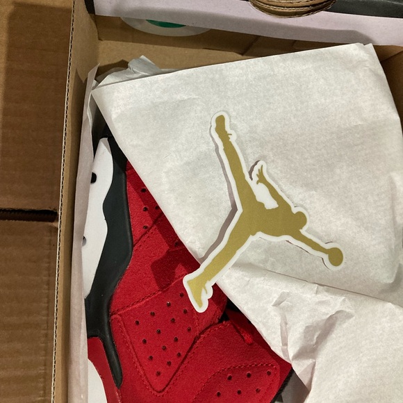 Jordan | Shoes | Nike Jordan Retro 6 Varsity Red Size 3y | Poshmark